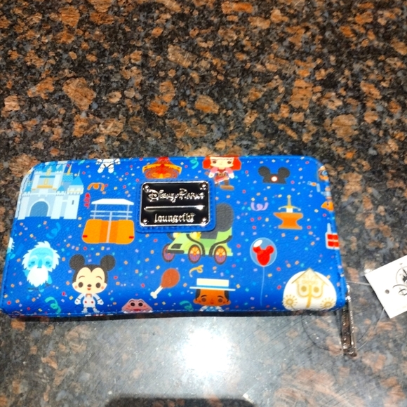 Loungefly | Bags | Loungefly Disney Parks Chibi Wallet | Poshmark